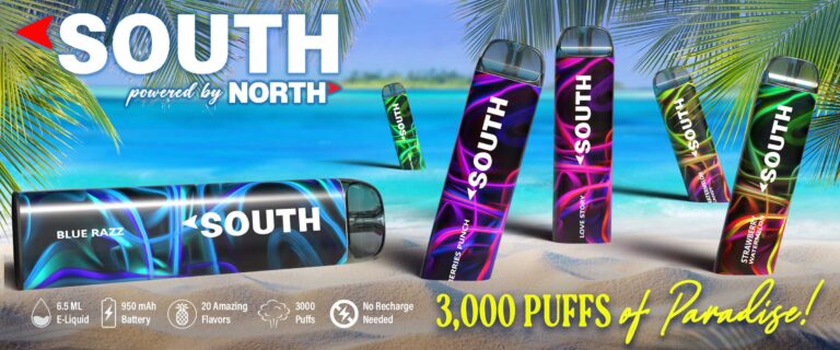 North Vape | Rechargeable, Disposable Vape With Over 40 flavors!