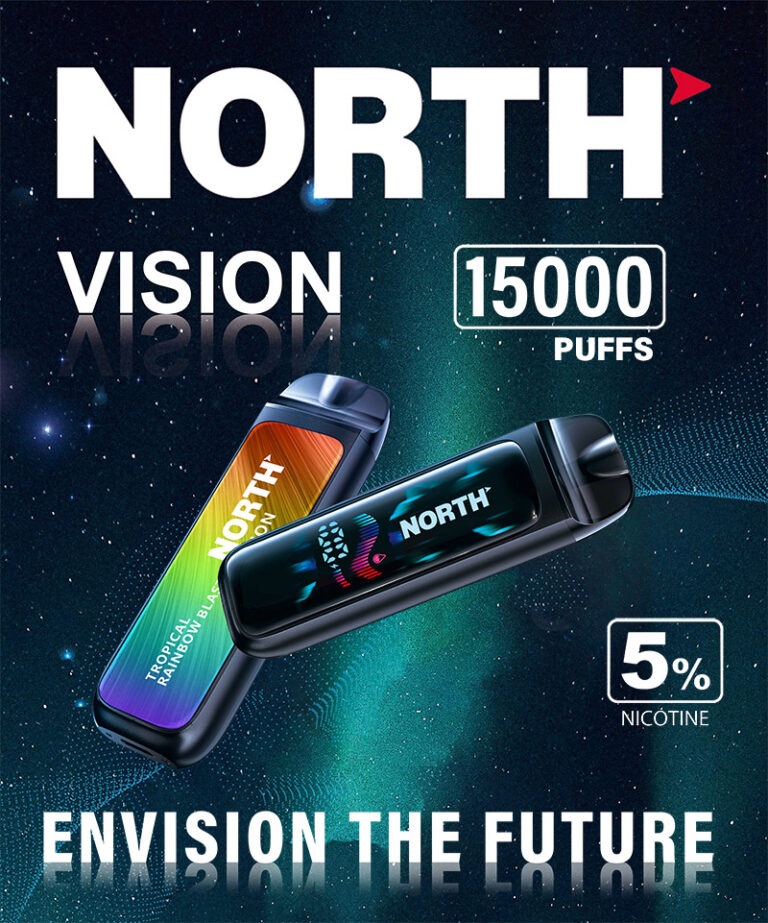 North Vision | See the pinnacle of vaping luxury with North Vision!