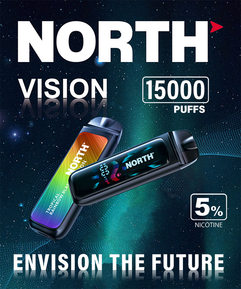 North Vision | See the pinnacle of vaping luxury with North Vision!