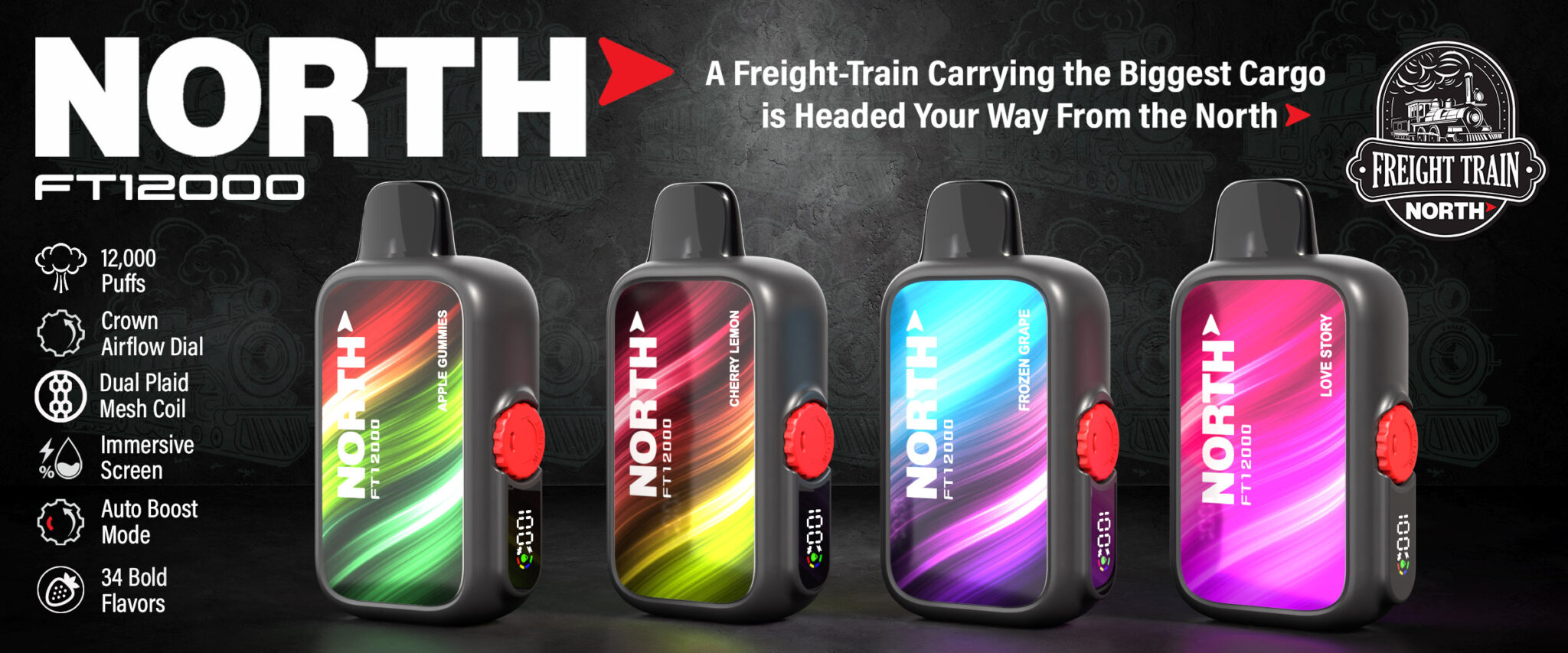 North FT12000 | A Freight Train of Flavor!