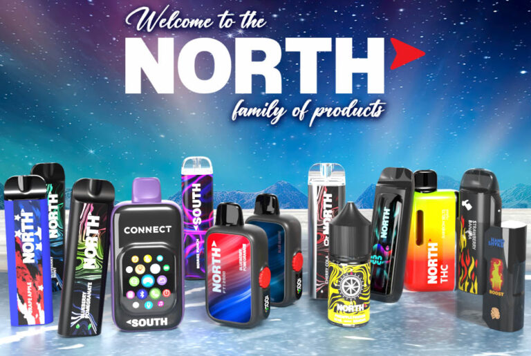 North Vape | Rechargeable, Disposable Vape With Over 40 flavors!