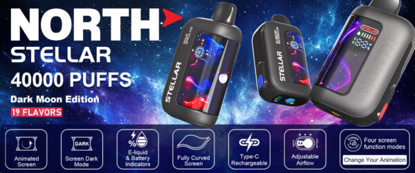 North Vape | Rechargeable, Disposable Vape With Over 40 flavors!