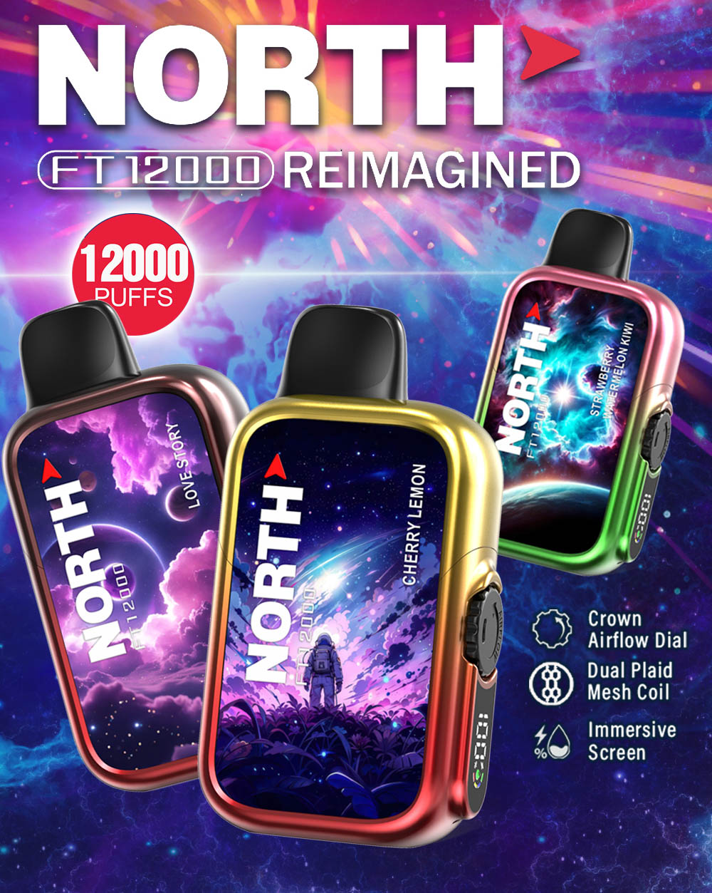 North FT12000 | A Freight Train of Powerful Flavor – North Vape